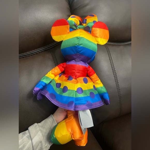 Disney | Toys | Minnie Mouse Rainbow Stuff Animal Disney Parks Rainbow ...